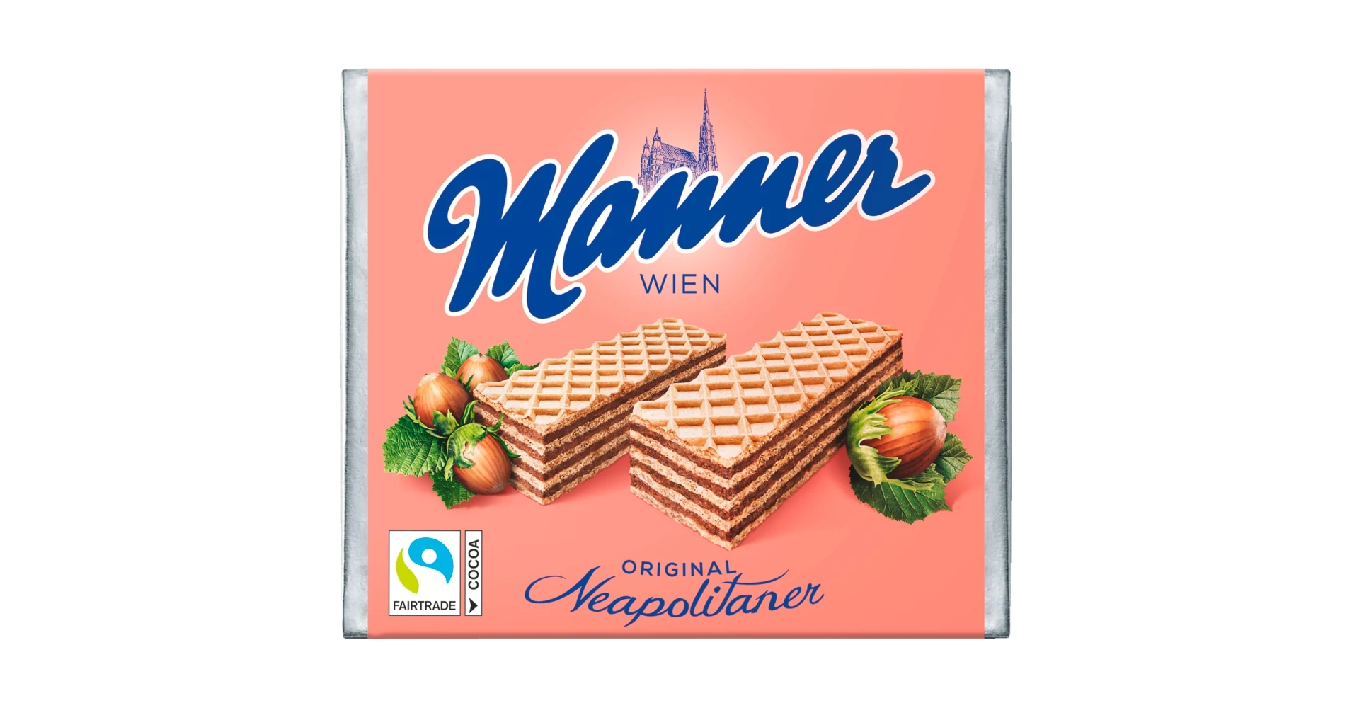Manner mogyorókrémmel töltött ropogós ostyaszeletek 75 g - Nápolyi ...
